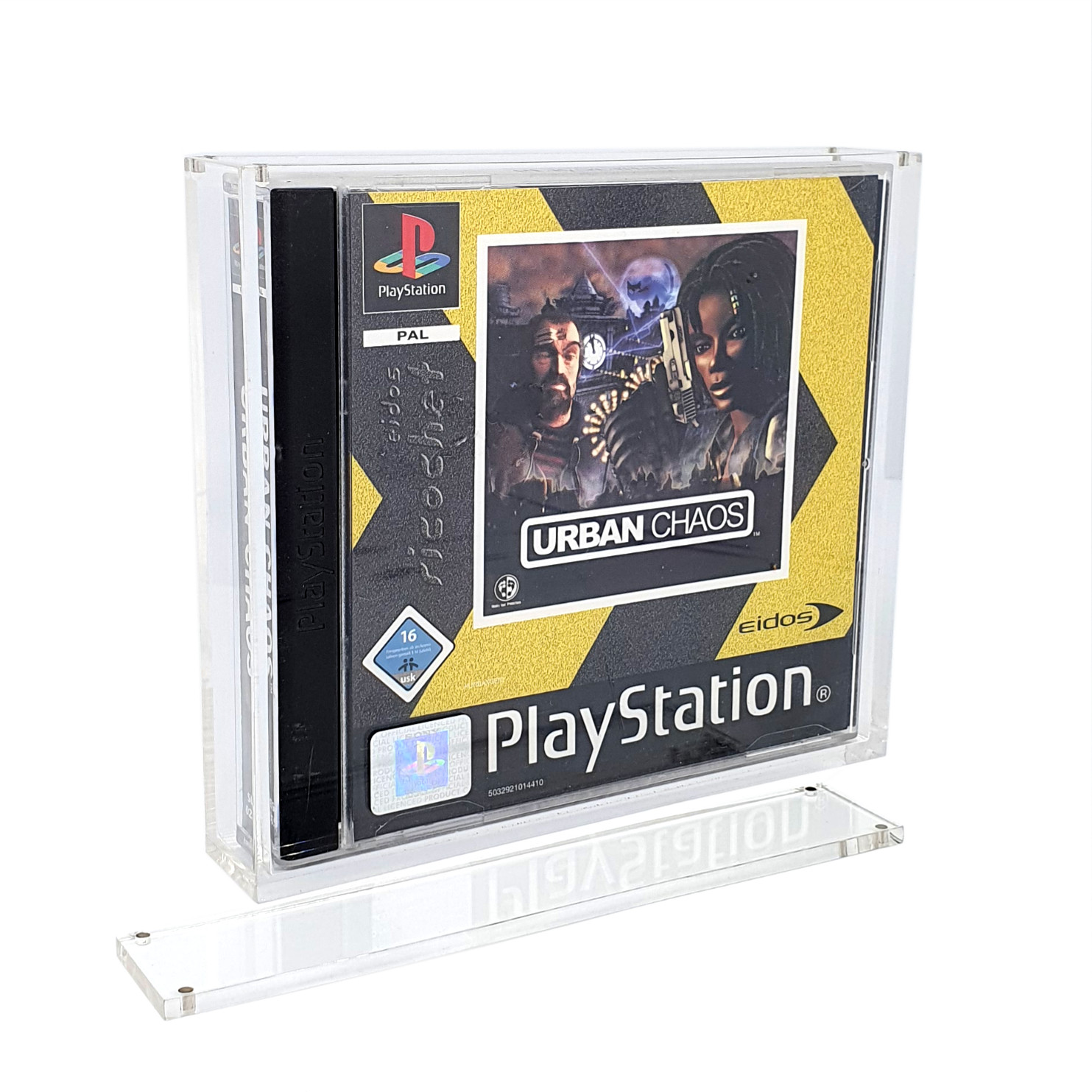 Playstation 1 - Acryl Case für PS1 Spiele mit Magnetverschluss - Cardnax
